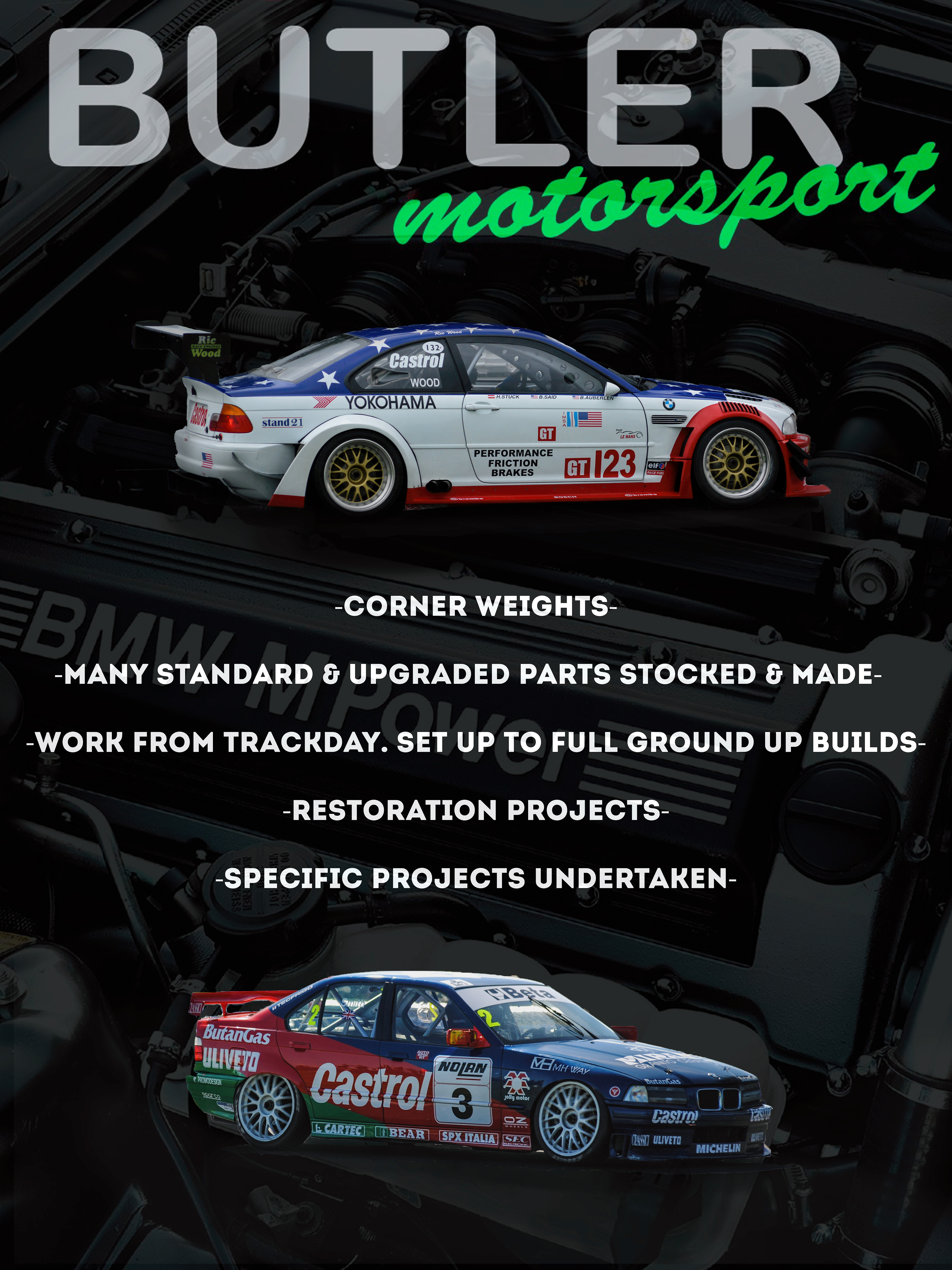 mawimagery - Butler Motorsport Promotional Design