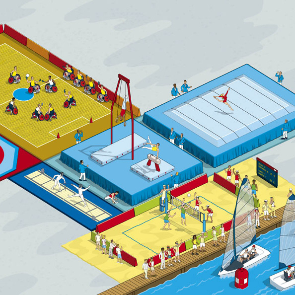 Rod Hunt / Illustration and Illustrated Maps - Map Illustrator ...