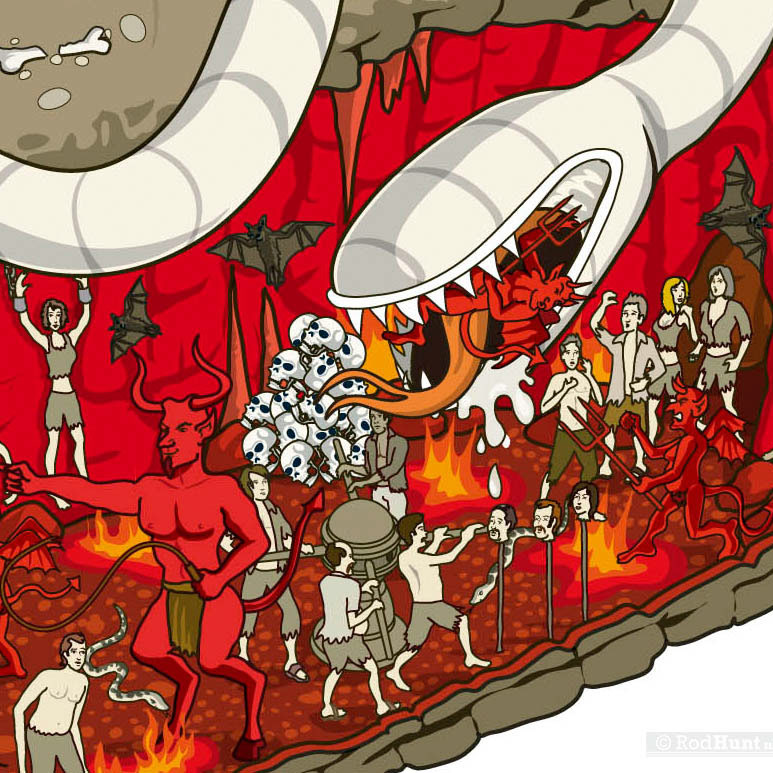 Rod Hunt / Illustration and Illustrated Maps - Map Illustrator ...