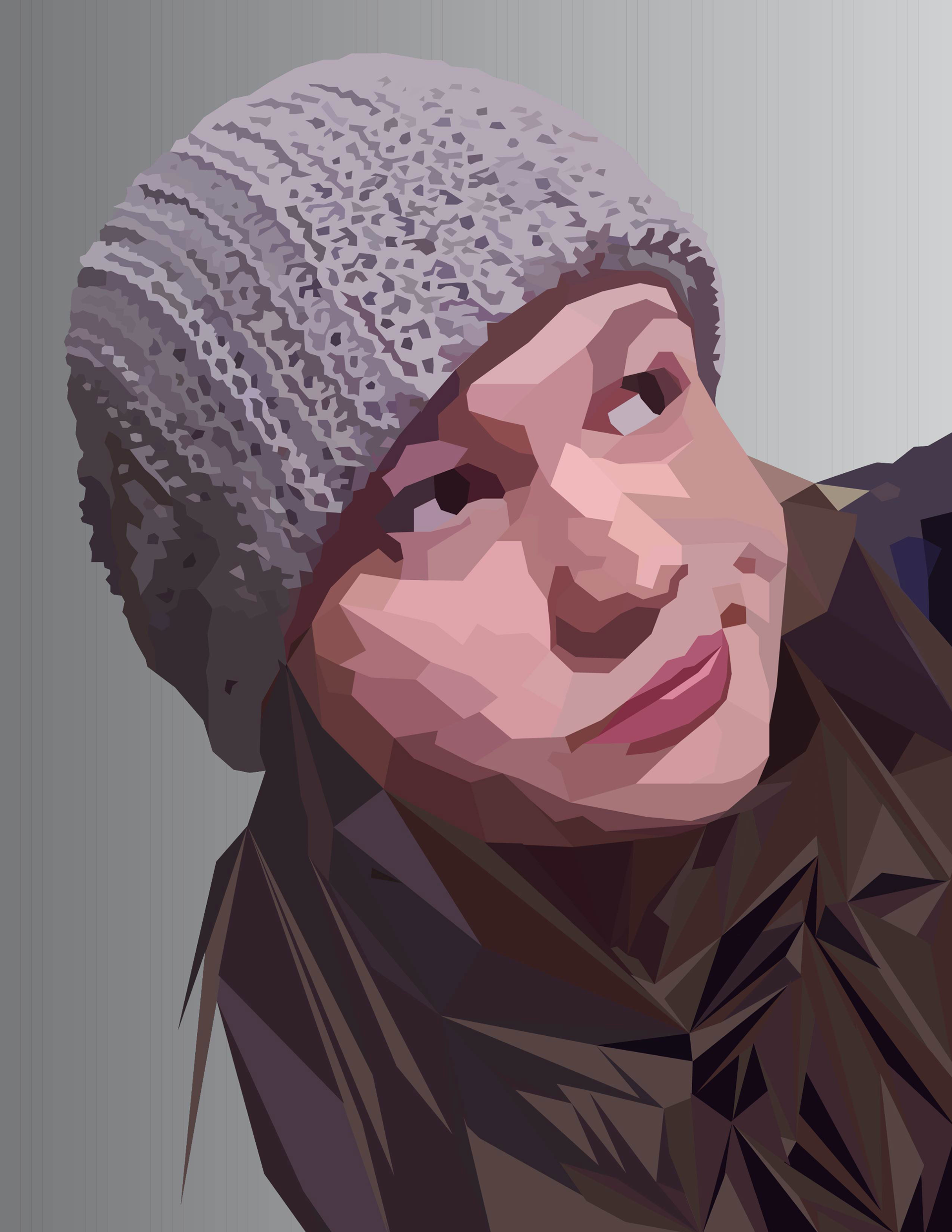 cammiexdesign - Geometric self portrait