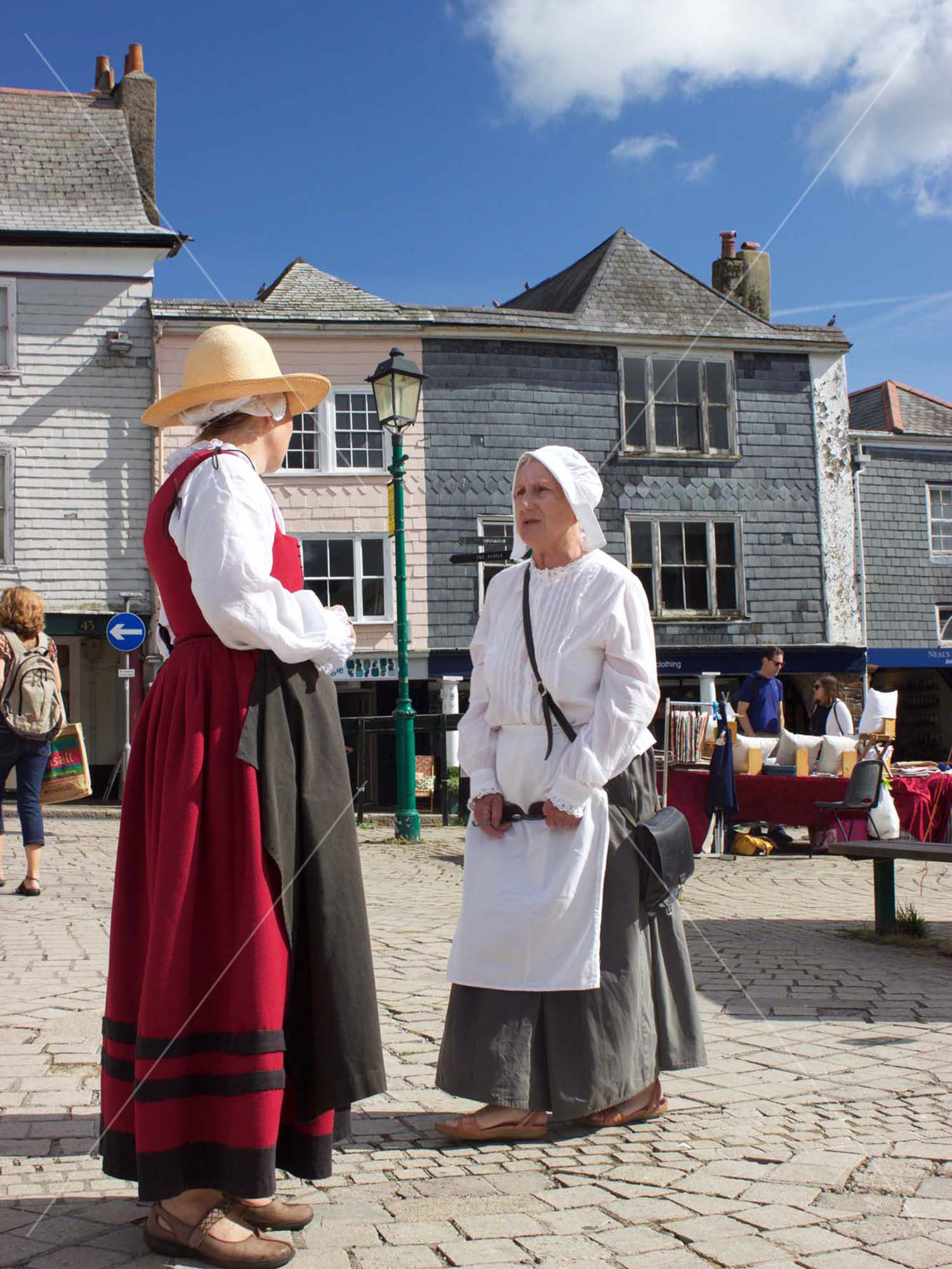 Photos of South Devon - Elizabethan Market
