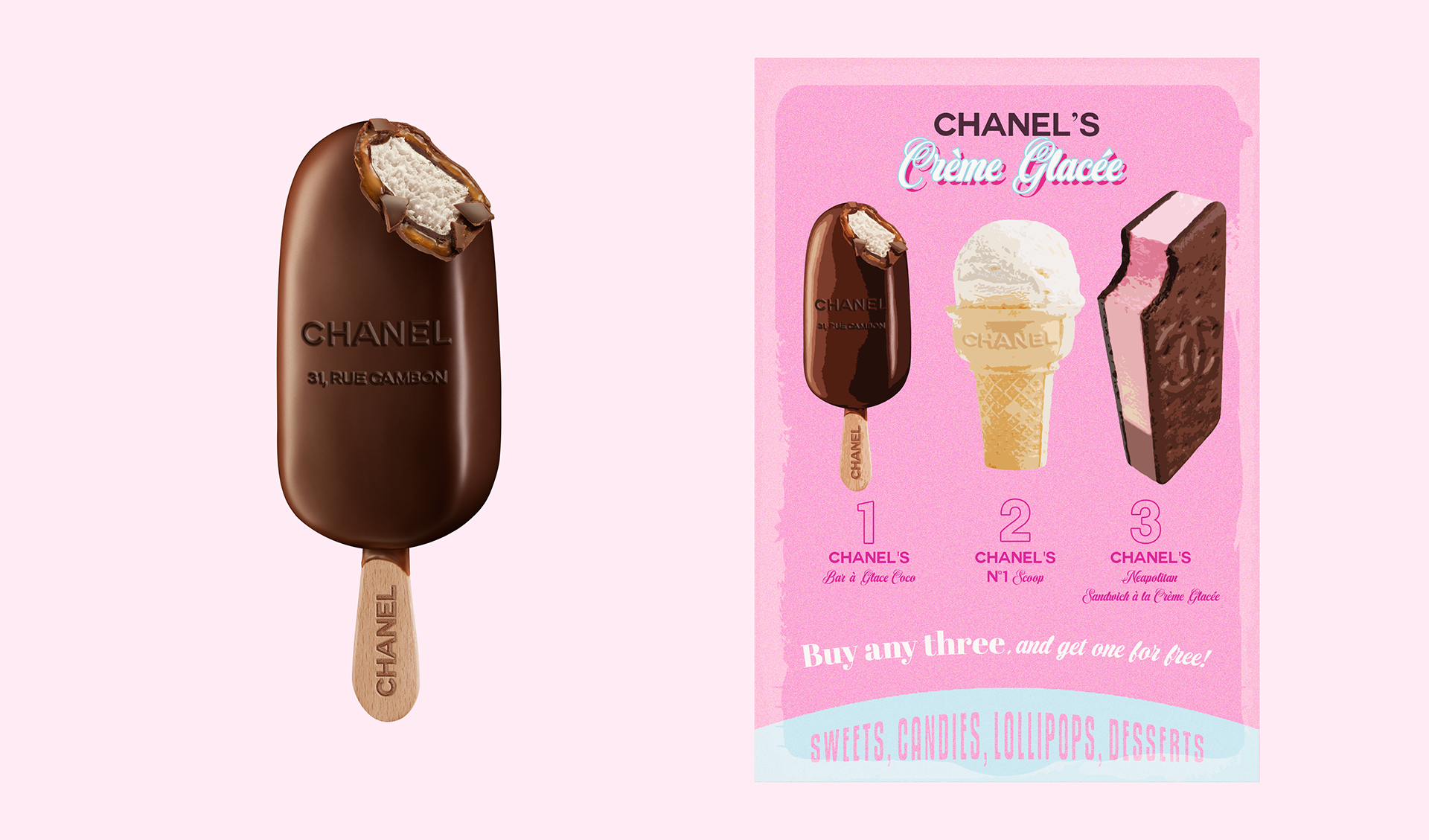 Natalie's Fashion Design Portfolio - Chanel Sweets