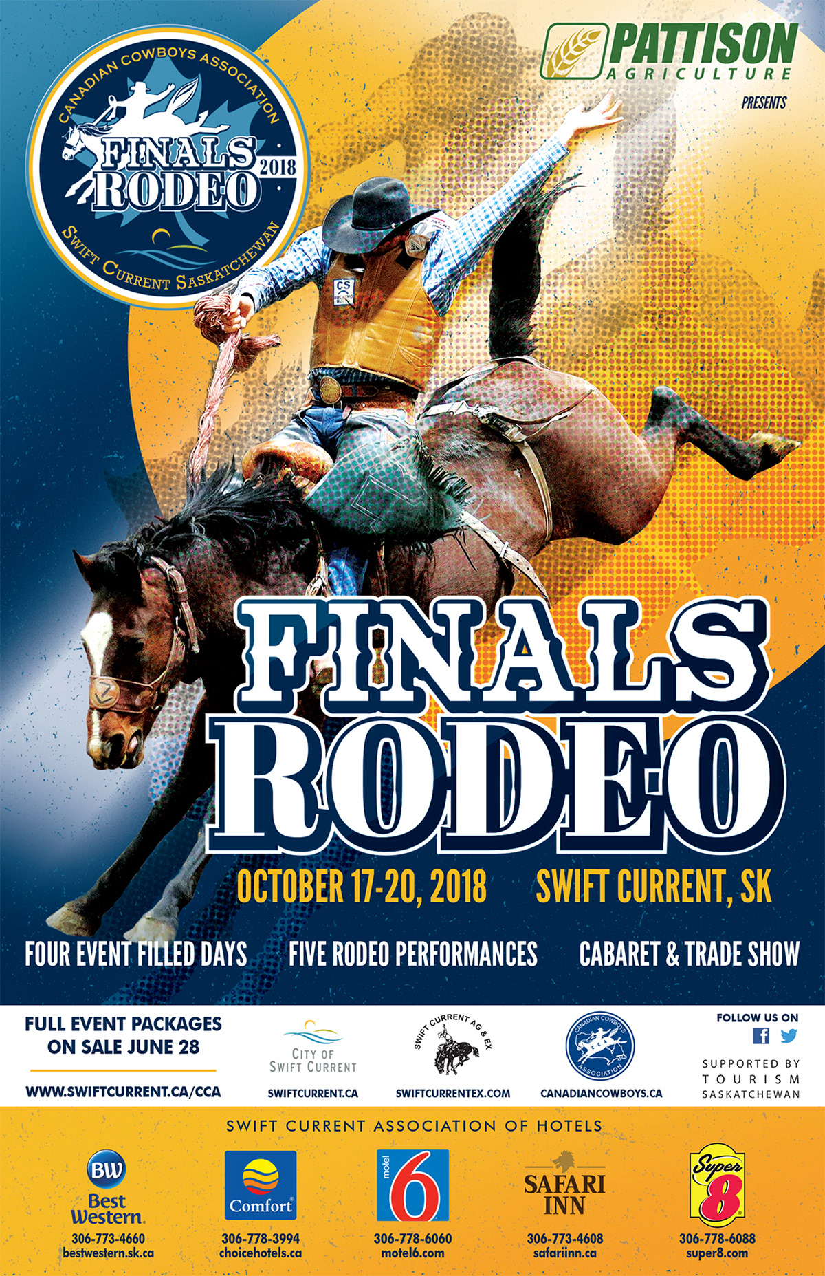 Brandon Wiebe - 2018 CCA Finals Rodeo Print Materials