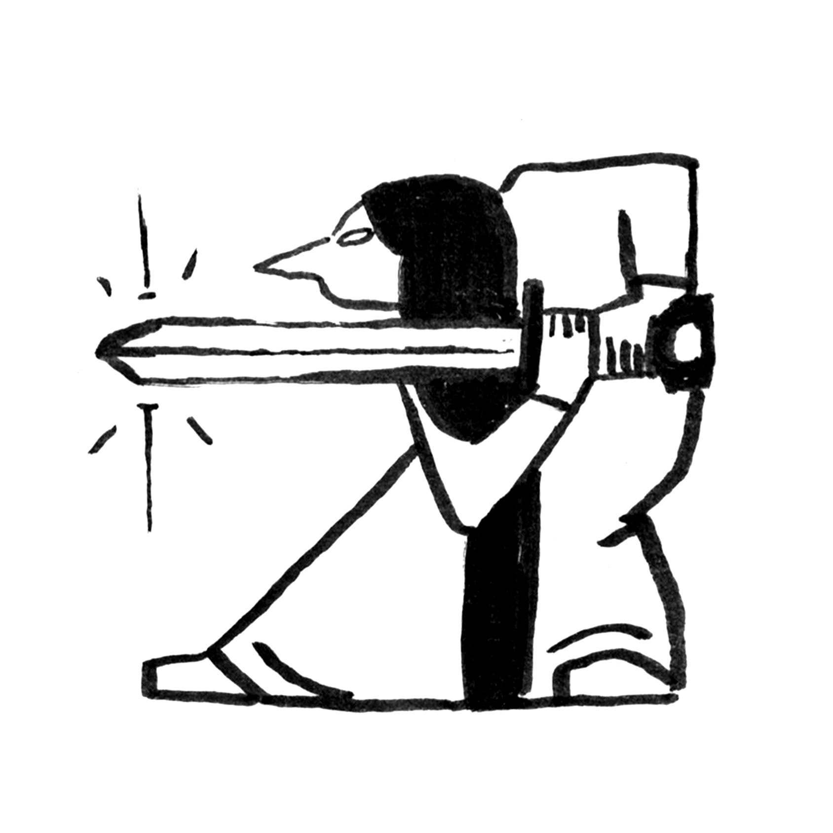 Sarah Rothenberger - Square Inktober