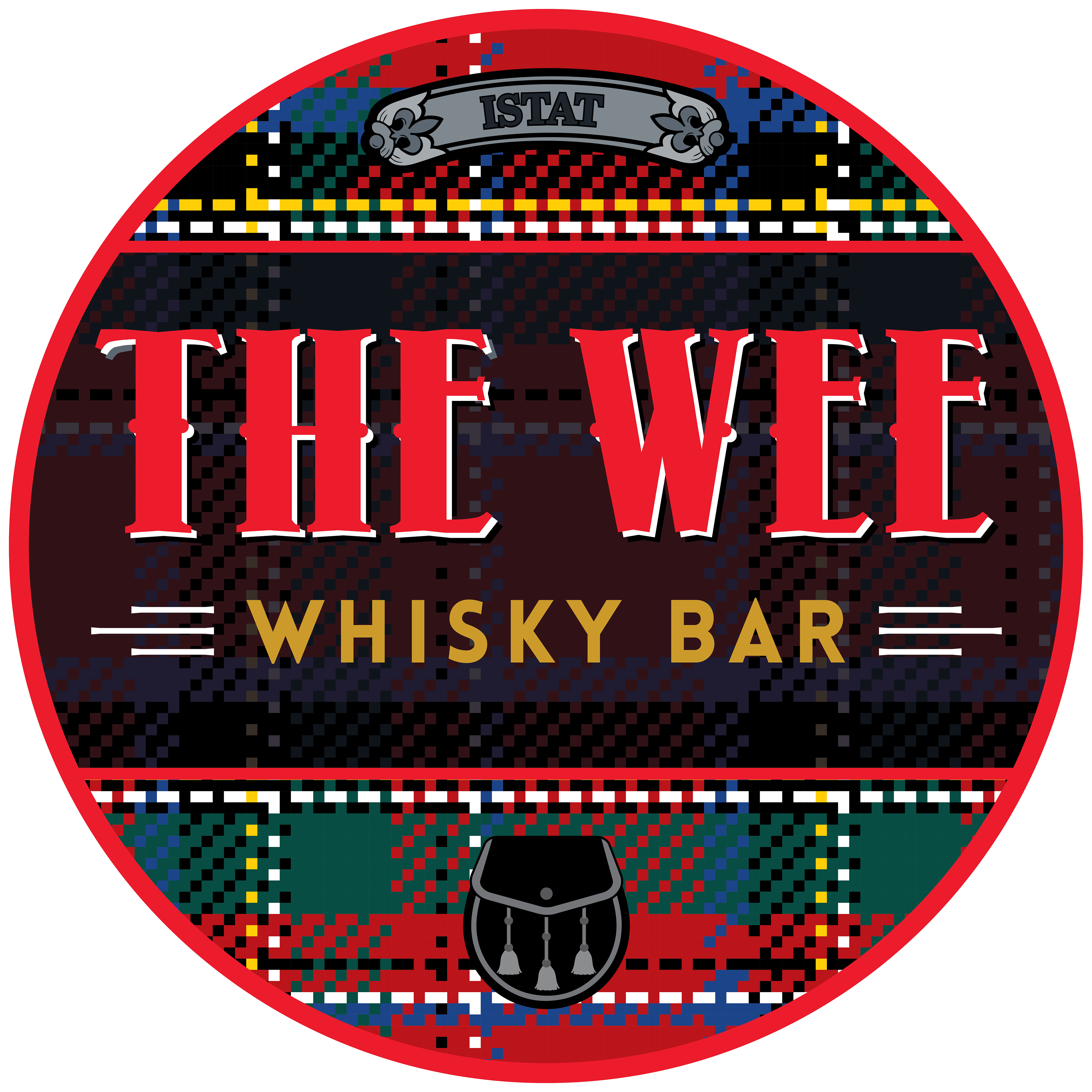 Alena StJames - ISTAT - "The Wee Whisky Bar" Event Signage
